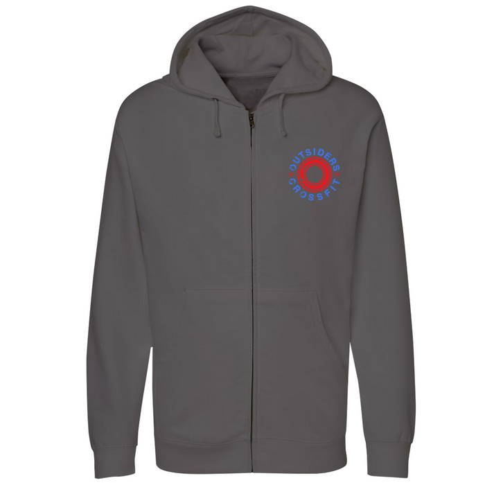 CrossFit Apparel Fully Amped | Vintage Midweight Full-Zip Hooded ...