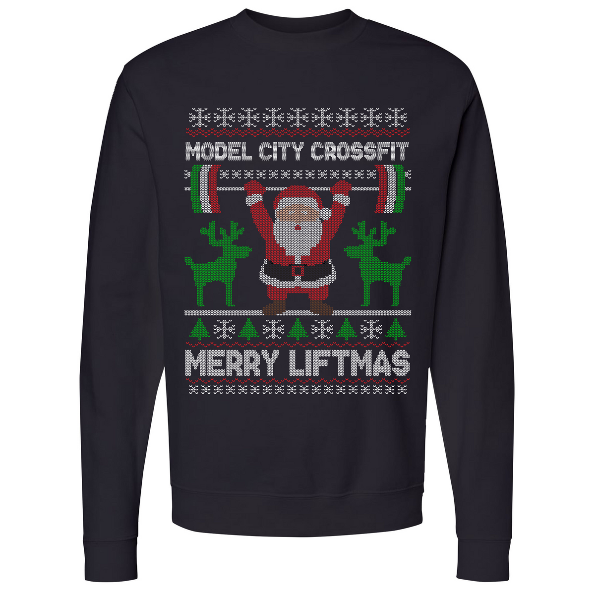 CrossFit Apparel Fully Amped | Merry Liftmas Midweight Crewneck ...