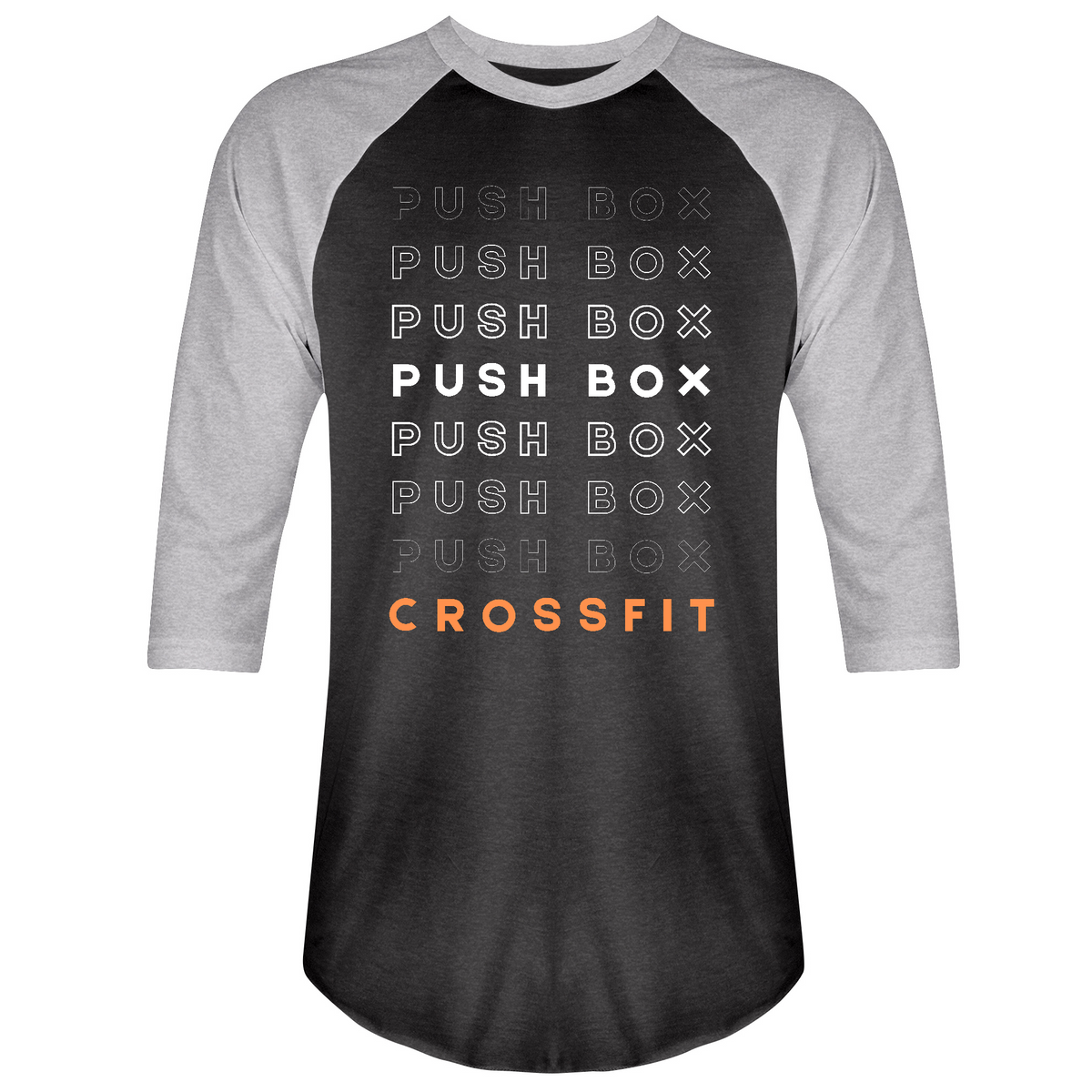 CrossFit Apparel Fully Amped | Stacked Baseball Fine Jersey Three ...