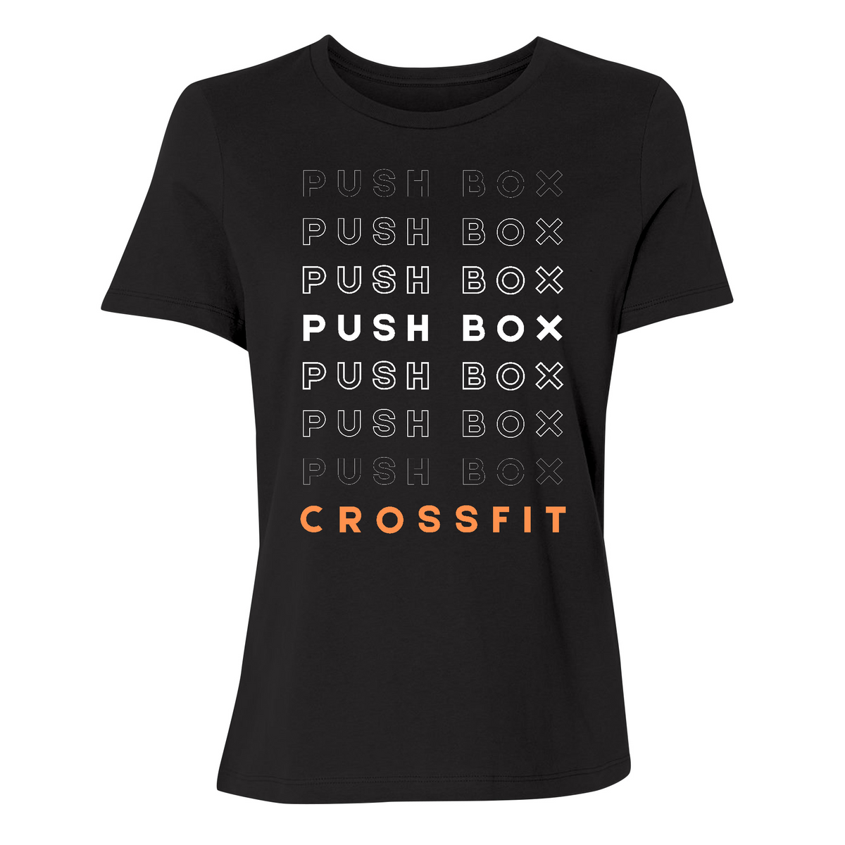 CrossFit Apparel Fully Amped | Stacked Relaxed Jersey Tee | Womens ...